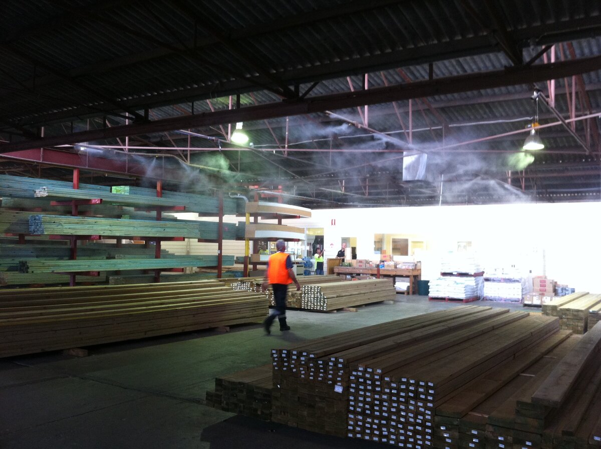 Maintain moisture content in wood | CoolMist