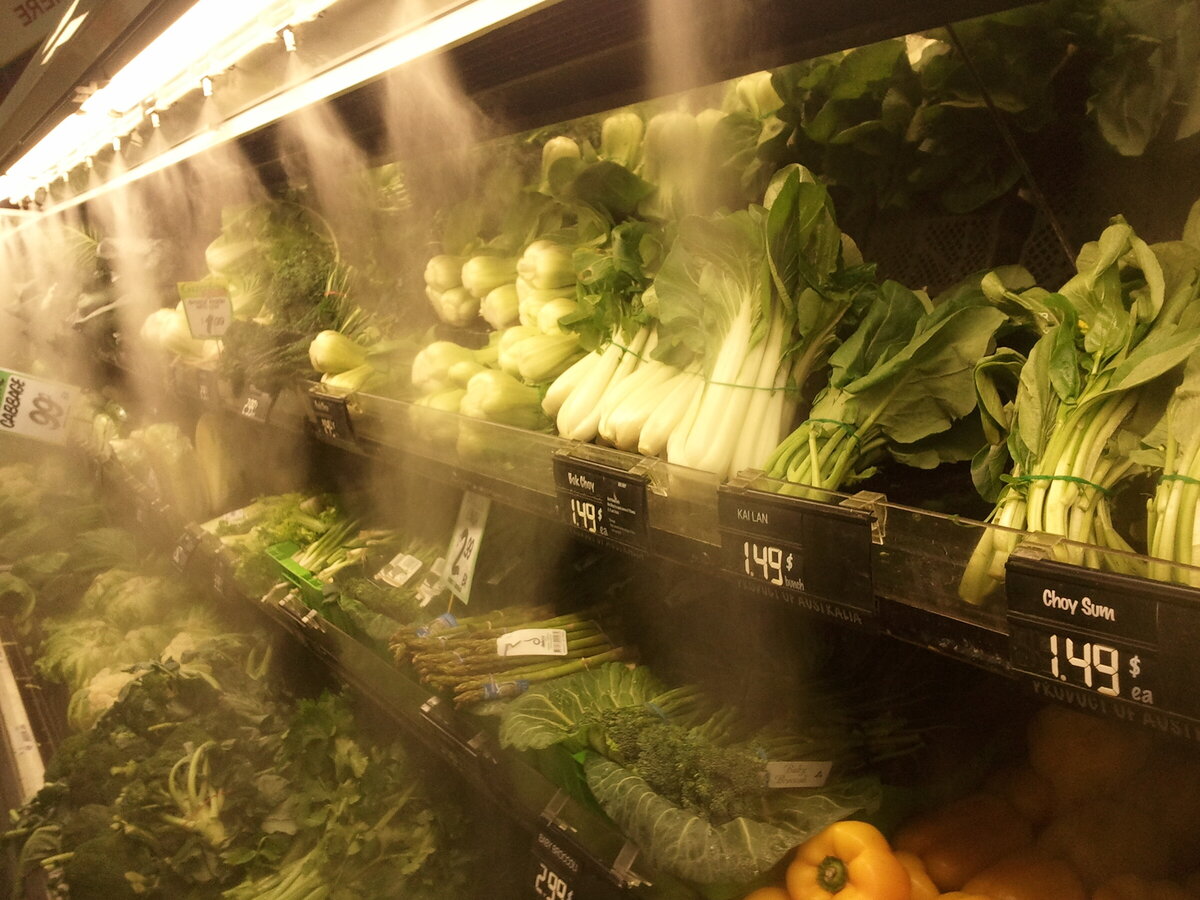 Keep your produce hydrated, "harvest" fresh, and appealing | CoolMist