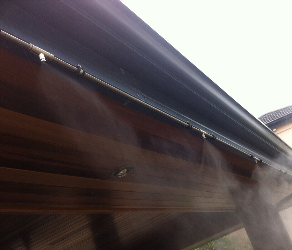 Patio misting system | Outdoor cooling | CoolMist