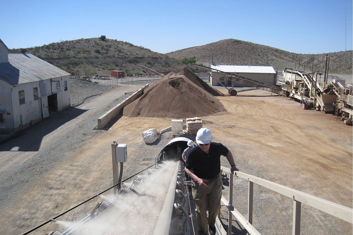 Dust suppression with fine water mist | CoolMist