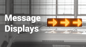 REDFLEET | Vehicle Amber LED Flashing Lights Lamps Strobe Warning Bars