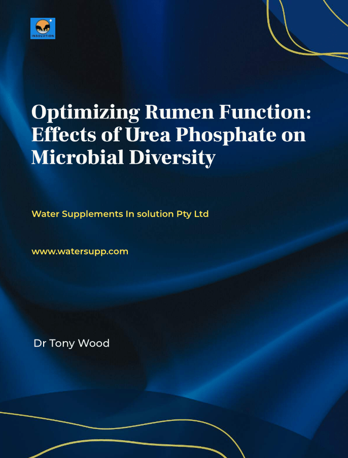 Urea Phosphate enhances rumen bacterial fermentation