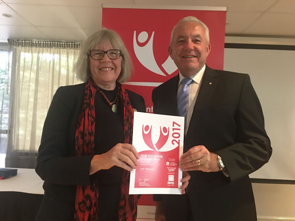 Our Volunteer of the Year - Kate Palethorpe! | Northern Sydney Youth ...