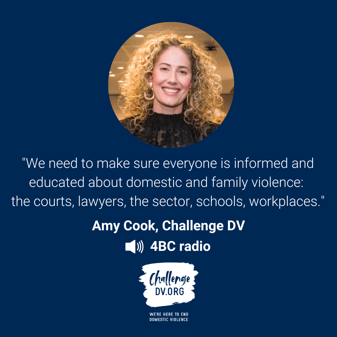 Challenge DV’s Amy Cook spoke to 4BC’s Spencer Howson to shine a light ...