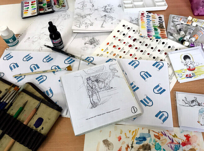 WRITING & ILLUSTRATION